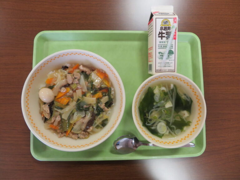 本日の給食 ｜ 由利本荘市立本荘南中学校