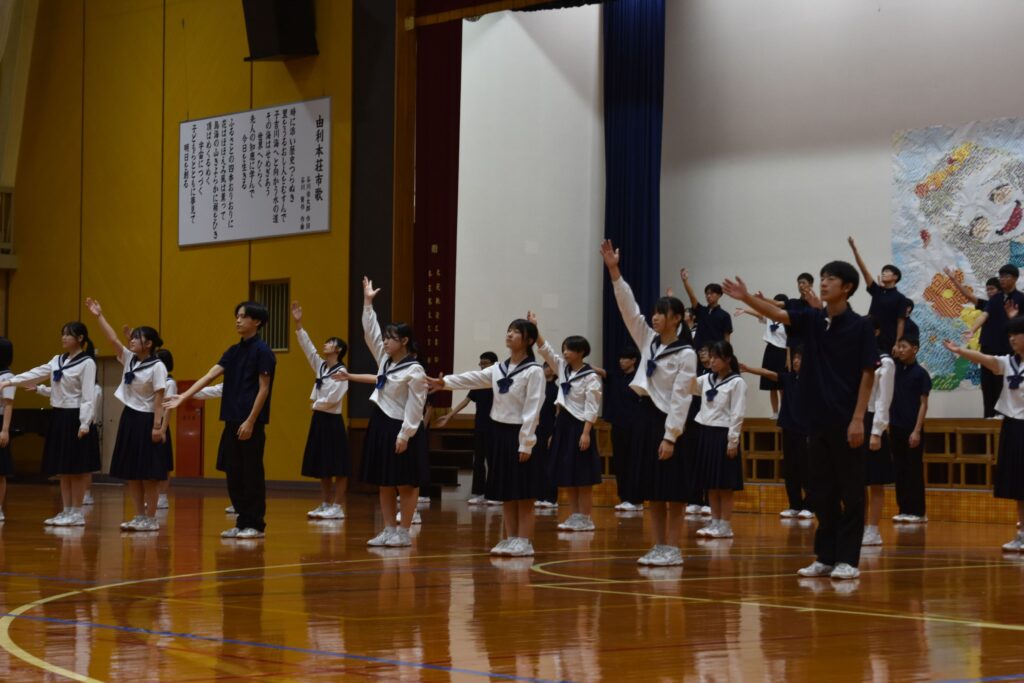 西中祭 R06.10.05 ｜ 由利本荘市立西目中学校